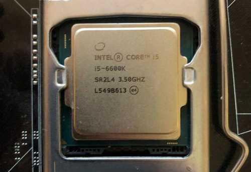 Процессор intel i5 6600k + asus h170 + ddr4 16gb