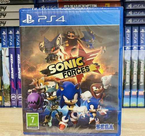 Новый - Sonic forces ps4 диск