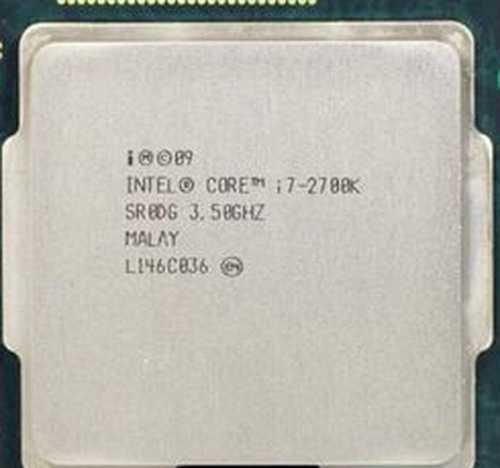 Intel Core i7-2700k 3,9GHz 8Mb LGA1155 4/8 ядер