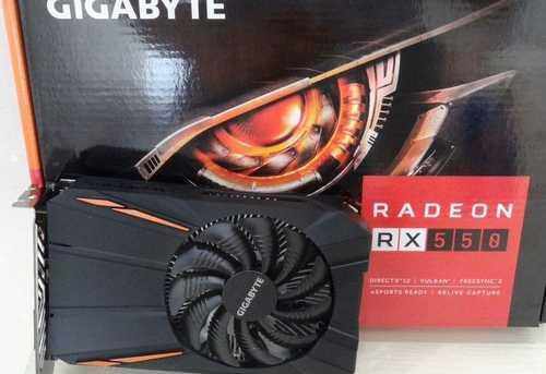 Видеокарта Gigabyte Radeon RX 550 D5 2G