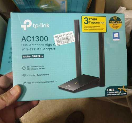 Usb wifi адаптер TP-Link Archer T4U Plus