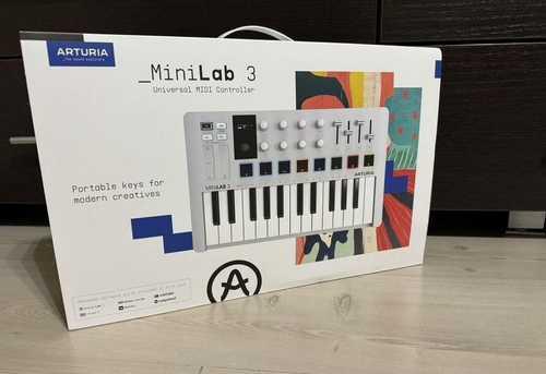 Midi клавиатура Arturia Minilab 3 новая