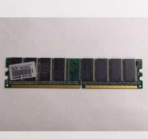 Оперативная память NCP NC5543 DDR 256MB PC2100