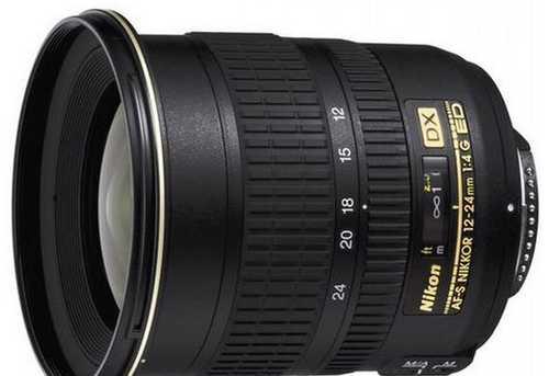 Nikon 12-24mm f/4G ED-IF AF-S DX новый
