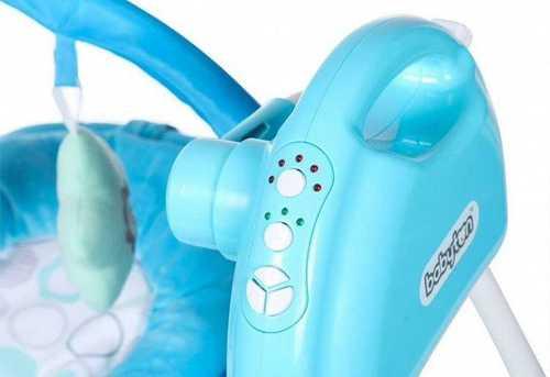 Детские электронные качели 2в1 для новорожденных
