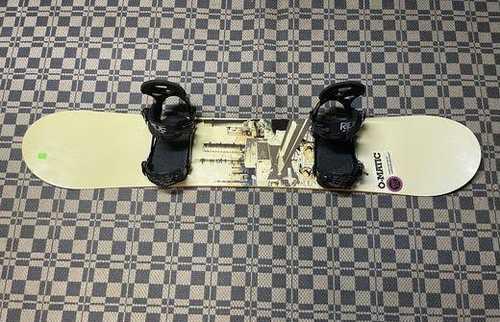 Сноуборд комплект O-Matic Baron - 151 + Ride - L