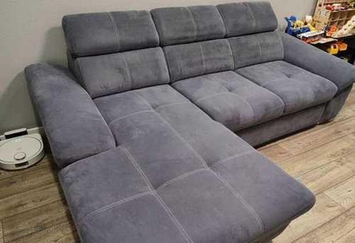 Угловой диван-кровать solana Стоун с левым углом