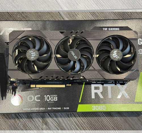 Видеокарта asus GeForce RTX 3080 TUF Gaming OC