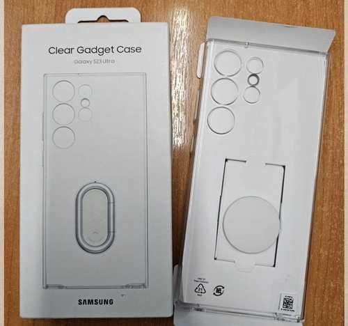 Чехол Clear Gadget Case для Galaxy S23 Ultra