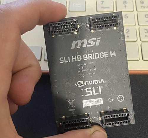 Мостик SLI HB Bridge MSI MS-4395 Rev: 5.4 X-Game