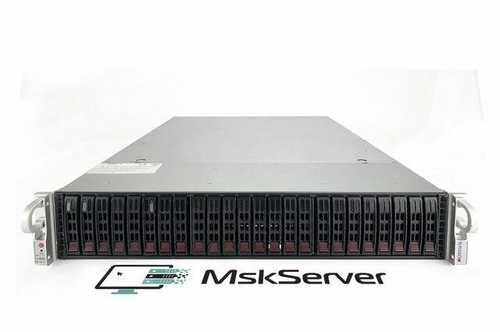 Сервер Supermicro 2028R-E1CR24N 2x E5-2699v4 64Gb