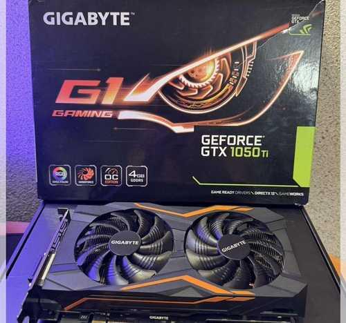 Видеокарта Gigabyte GeForce GTX 1050 TI 4GB