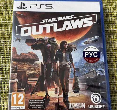 Star Wars Outlaws ps5 новый диск