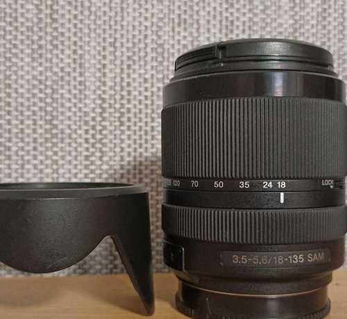 Объектив Sony DT 18-135 mm f/3.5-5.6 SAM