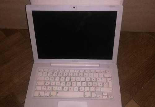 MacBook 13 (2007), 80 ГБ, Core 2 Duo, 2 ГГц, RAM 1 ГБ, Intel GMA X3100