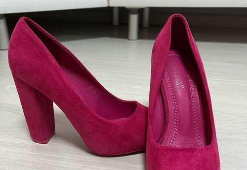 Туфли женские цвета фуксия