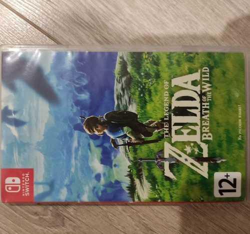 The legend of Zelda breath of the wild картридж