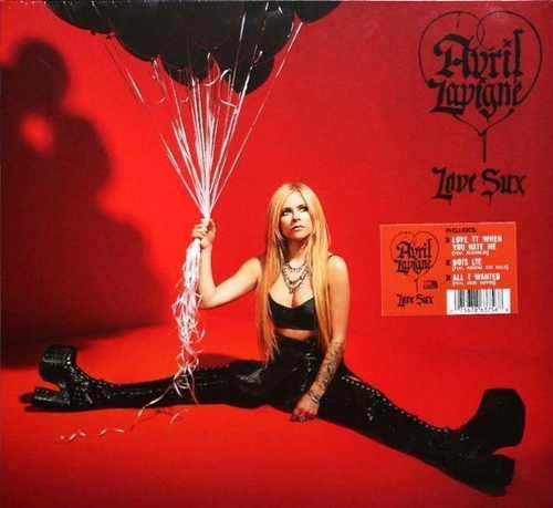 Виниловая пластинка Avril Lavigne - Love Sux (Blac