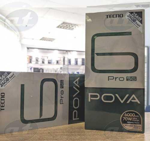 TECNO Pova 6 Pro, 12/256 ГБ