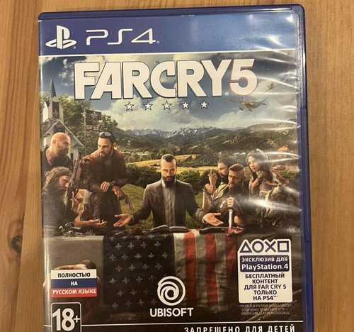 Far cry 5 ps4 диск