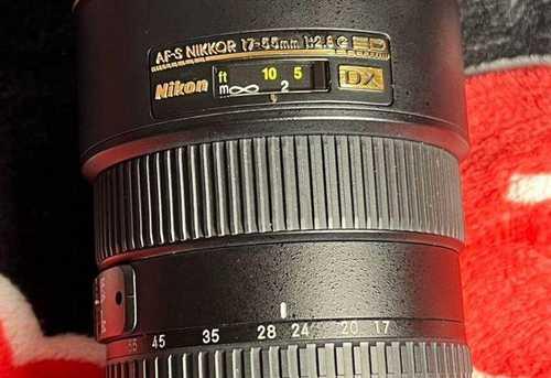 Nikon AF-S nikkor 17-55mm 1:2.8 G ED DX (japan)