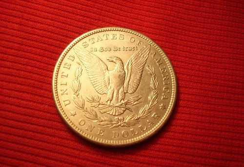 Америка Свобода Военная Монета UNC Серебро 1900