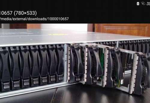 NAS SAN Дисковая полка Netapp E2700 24x600gb