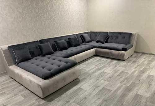 Большой угловой диван новый модульный в наличии