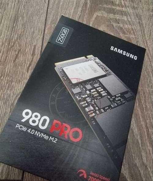 Samsung 980 PRO 250 гб M.2 MZ-V8P250BW