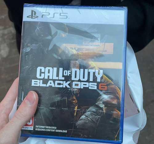 Call of duty black ops 6 ps5 диск