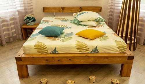 Натуральная кровать из массива Scandinavian