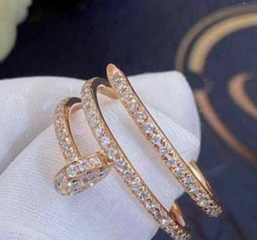 Кольцо Cartier Juste un Clou, бриллианты 0,5ct