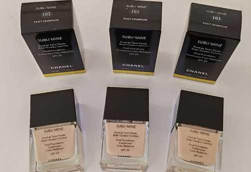 Крем тональный estee lauder, Chanel, MAC, La MER