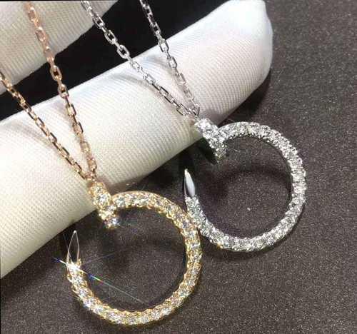 Колье Cartier Just un clou из золота с бриллиантами 0,38ct