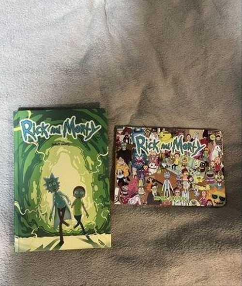 Комикс и наклейки Рик и Морти/Rick and Morty