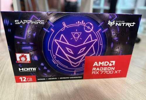 Видеокарта Sapphire nitro+ RX 7700 XT Gaming 12Gb
