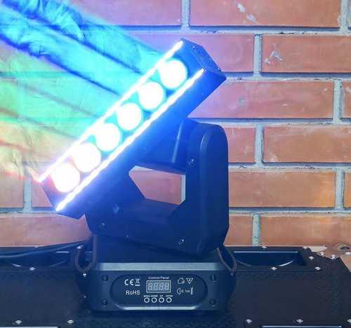 Голова - LED BAR 3D 6x20 rgbw вращающийся