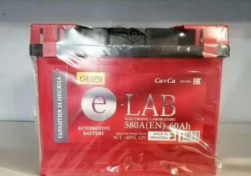 Аккумулятор elab 60 A.Ч