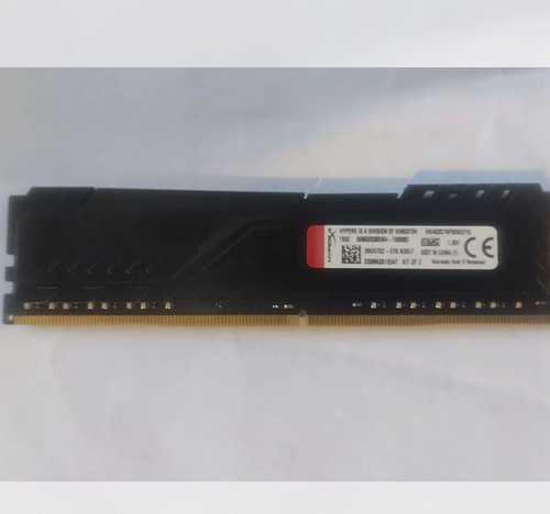 Kingston HyperX fury Black 32 Gb гб 3200