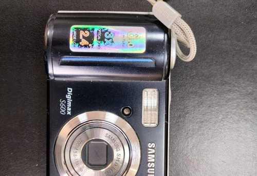 Компактный фотоаппарат Samsung digimax s600
