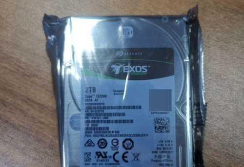 Серверный жесткий диск Seagate exos 7e2000 2tb