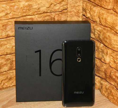 6" Смартфон Meizu 16th 64 гб черный