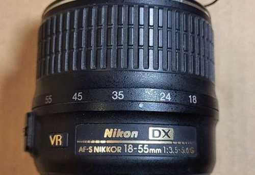 Объектив Nikon DX 18-55 mm