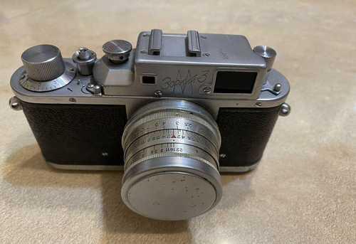 Плёночный фотоаппарат Зоркий-3