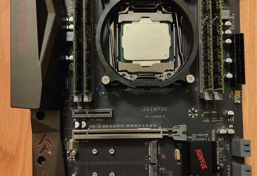 Комплект X99 Titanium + 2696v3(36 потоков) LGA2011