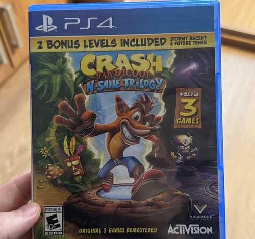 Crash bandicoot n sane trilogy ps4