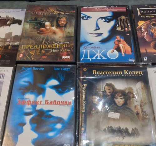 Двд диски - Фильмы dvd 10 шт