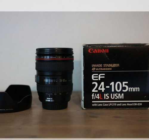 Объектив Canon ef 24 105mm f 4L is usm