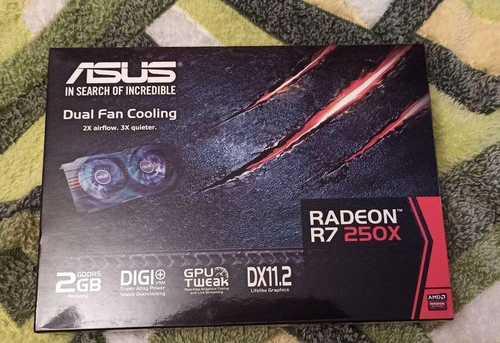 Видеокарта Asus R7 Radeon 250x 2Gb