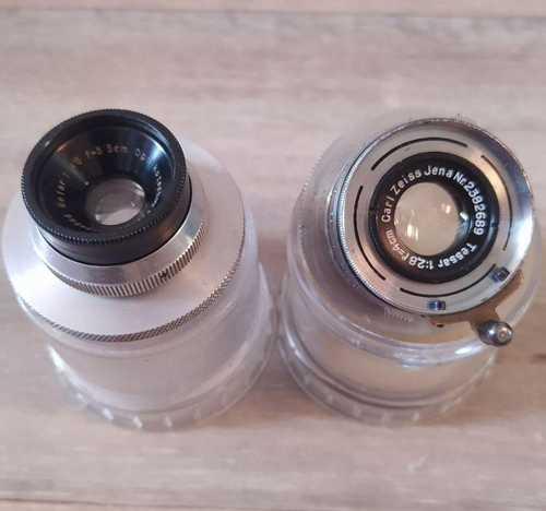 Объектив Carl Zeiss Tessar, Meopta Belar